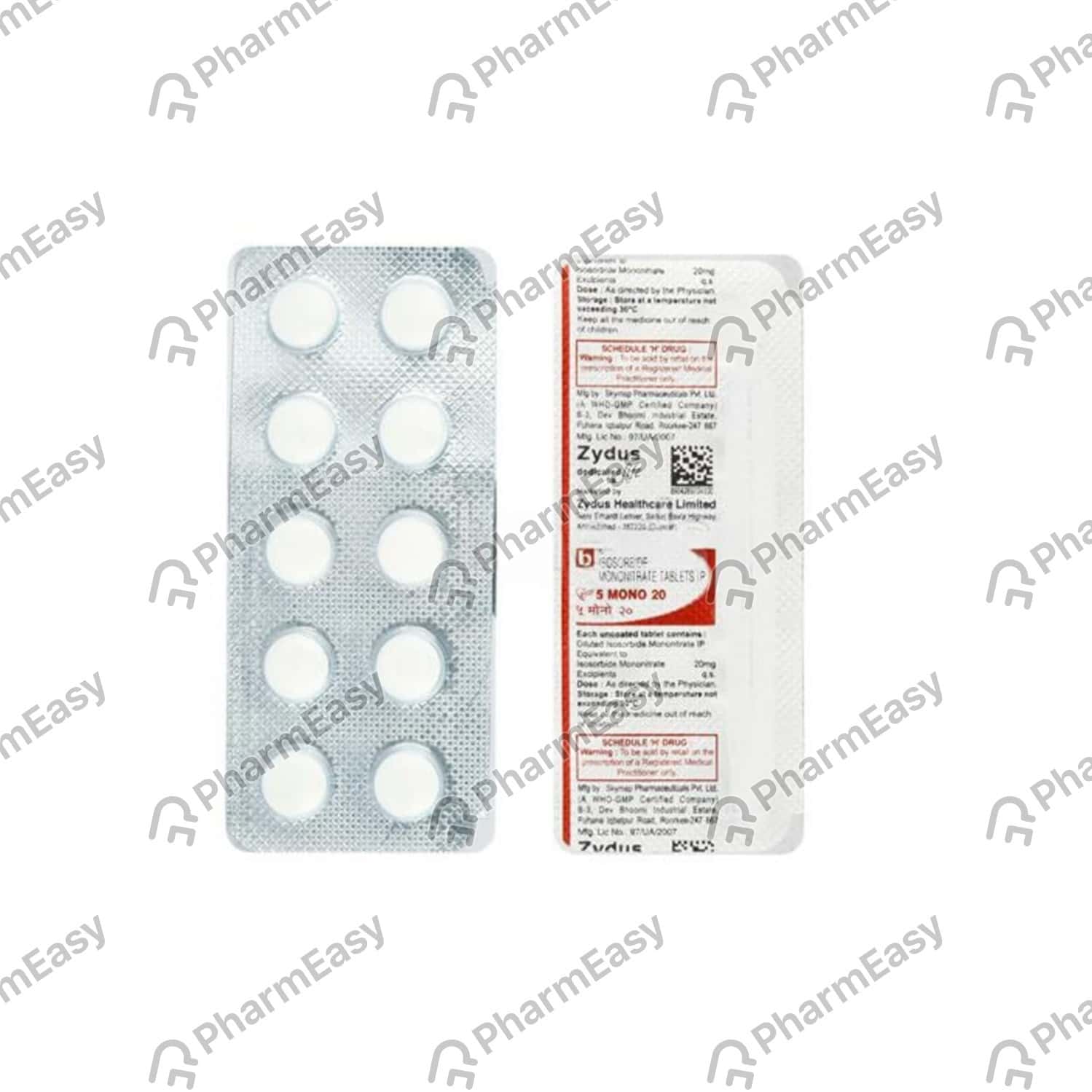 5 Mono 10 MG Tablet (10): Uses, Side Effects, Price & Dosage | PharmEasy