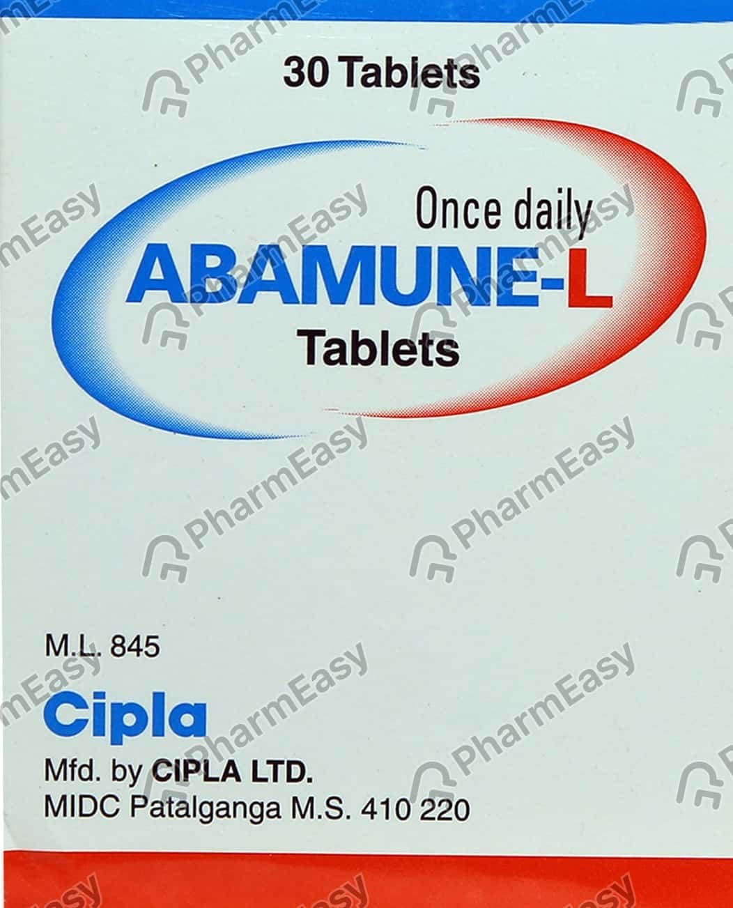 Buy Abamune L Tablet Online at Flat 15% OFF | PharmEasy