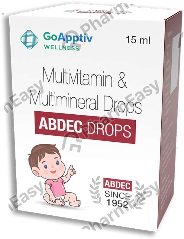 Buy Abdec Bottle Of 15ml Oral Drops Online & Save Up to 24% at PharmEasy