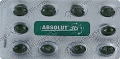 Absolut 3g Strip Of 10 Capsules: Uses, Side Effects, Price & Dosage ...