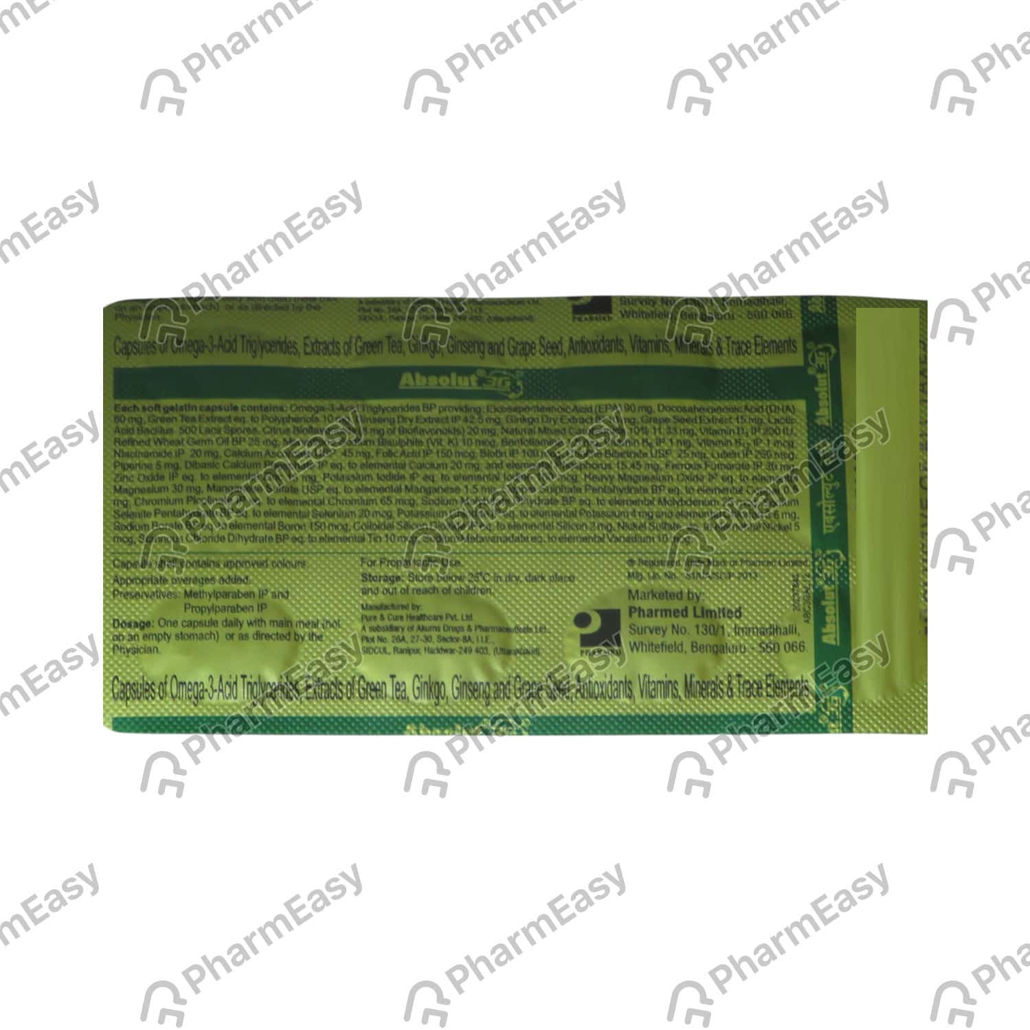 Absolut 3G Capsule: Uses, Side-effects, Price, Dosage & More Info ...