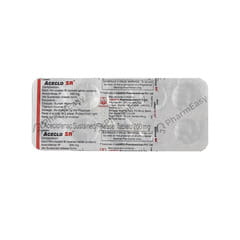 Aceclo Sr 200 MG Tablet (10) - Uses, Side Effects, Dosage, Composition ...