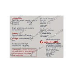 Buy Aceret 25 MG Capsule (10) Online at Flat 18% OFF* | PharmEasy