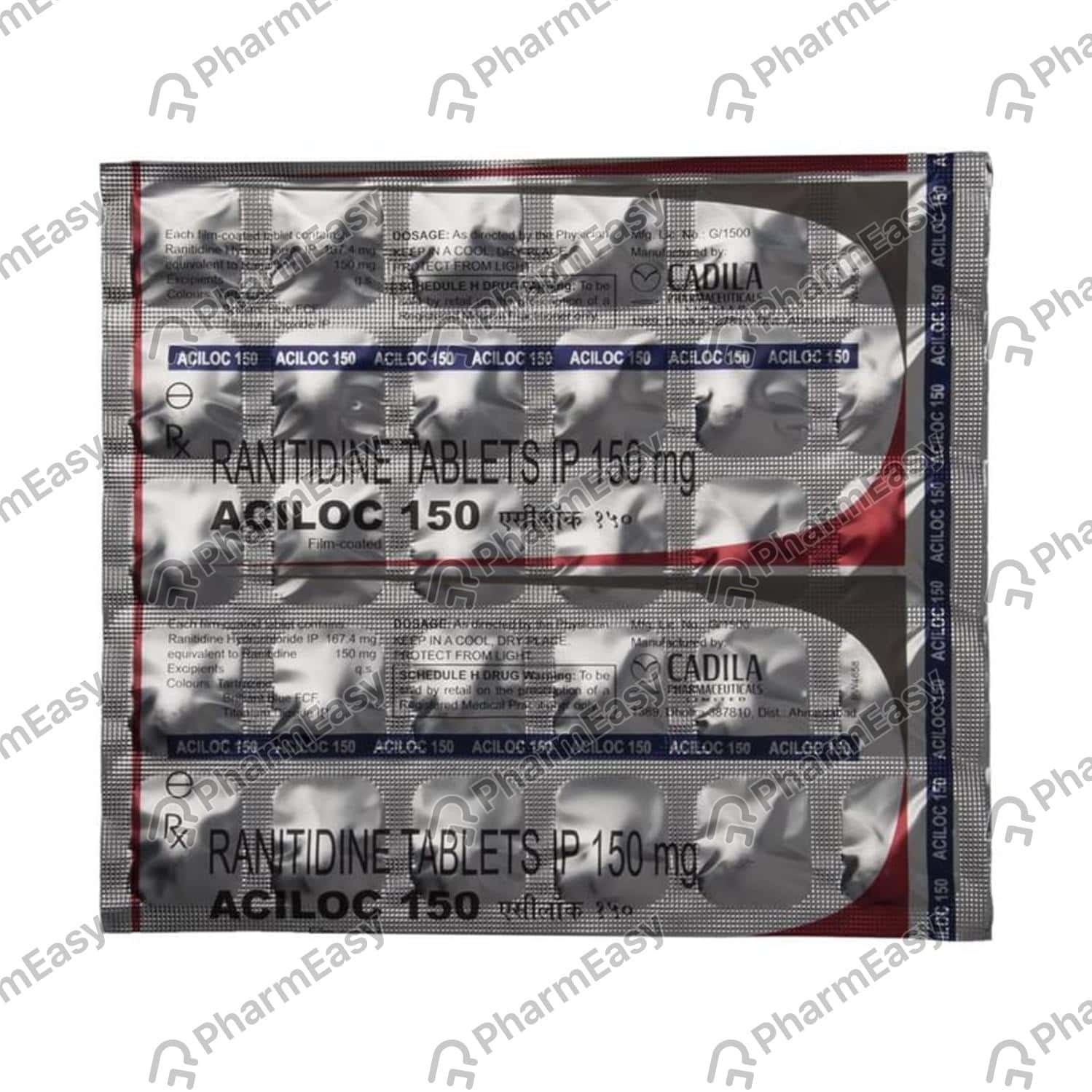 Aciloc 150 Tablet: Uses, Side Effects, Price, Dosage & More Info ...