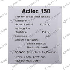 Aciloc 150 Tablet: Uses, Side Effects, Price, Dosage & More Info ...