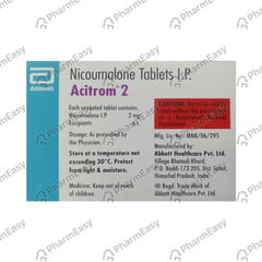 Acitrom 2 MG Tablet (20): Uses, Side Effects, Price & Dosage | PharmEasy