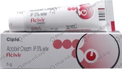 Acivir 5 %W/W Cream (5): Uses, Side Effects, Price & Dosage | PharmEasy