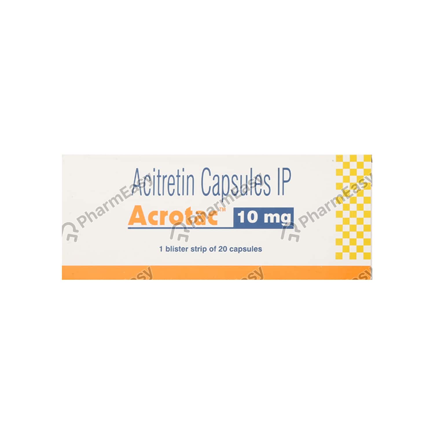Buy Acrotac 10 MG Capsule (20) Online at Flat 18% OFF* | PharmEasy