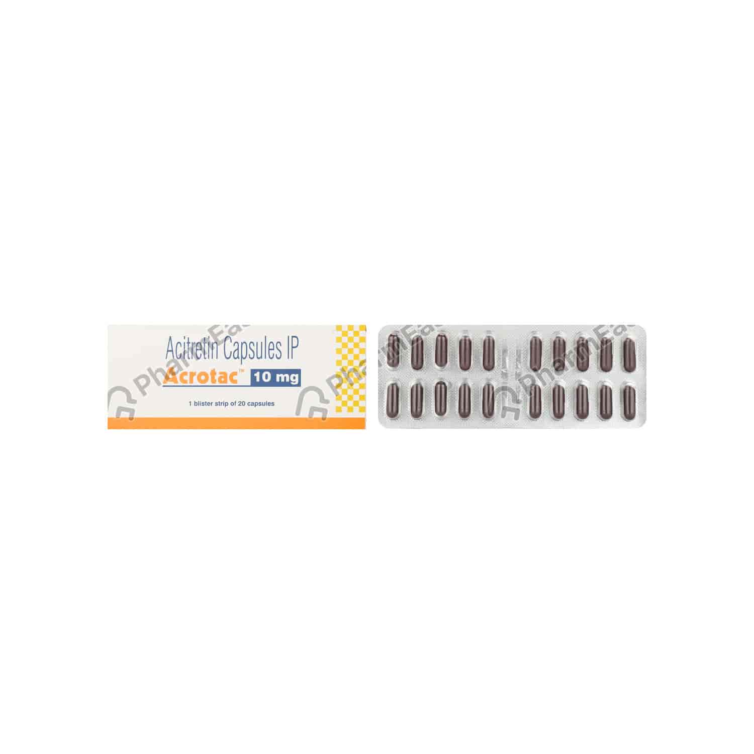Buy Acrotac 10mg Strip Of 20 Capsules Online at Flat 18% OFF* | PharmEasy