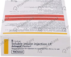 Actrapid Flexpen 100iu/ml Solution For Injection: Uses, Side-effects ...