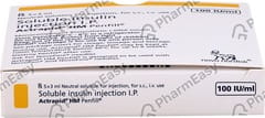 Actrapid HM Penfill Solution For Injection: Uses, Side-effects, Price ...