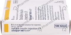 Actrapid Hm 100 IU/ML Solution For Injection (3): Uses, Side Effects ...