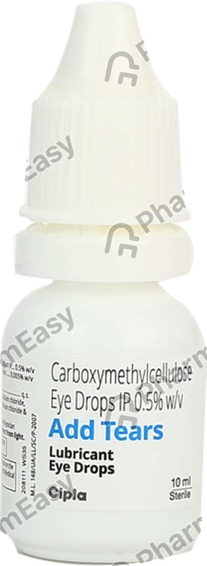 Add Tears 0.5 % Eye Drop (10): Uses, Side Effects, Price & Dosage ...