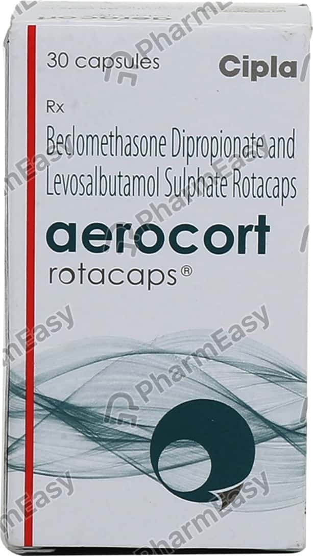 Buy Aerocort Box Of 30 Rotacaps Online at Flat 15% OFF | PharmEasy