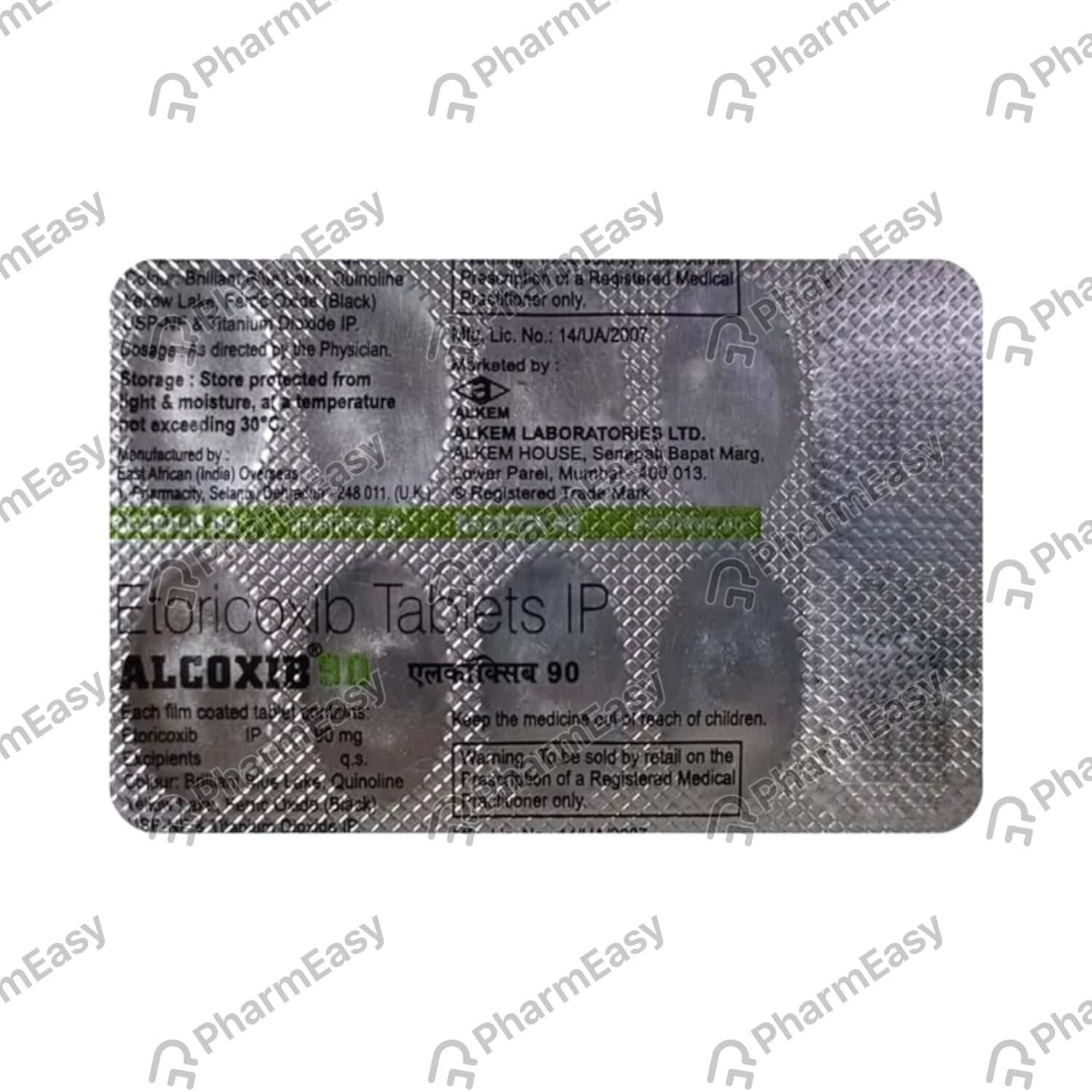 Alcoxib 90 MG Tablet (10): Uses, Side Effects, Price & Dosage | PharmEasy