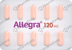 Allegra 120mg Tablet: Uses, Side-effects, Price, Dosage & More Info ...