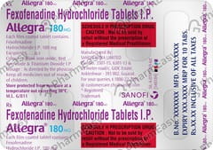 Allegra 180mg Tablet: Uses, Side-effects, Price, Dosage & More Info ...