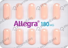 Allegra 180mg Tablet: Uses, Side-effects, Price, Dosage & More Info ...