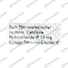 Allercet Tablet: Uses, Side-effects, Price, Dosage & More Info - PharmEasy