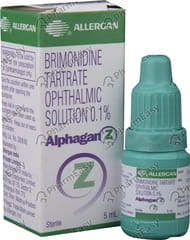 Alphagan Z 0.1 % Eye Drop (5): Uses, Side Effects, Price & Dosage ...