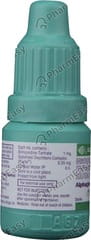 Alphagan Z 0.1 % Eye Drop (5): Uses, Side Effects, Price & Dosage ...