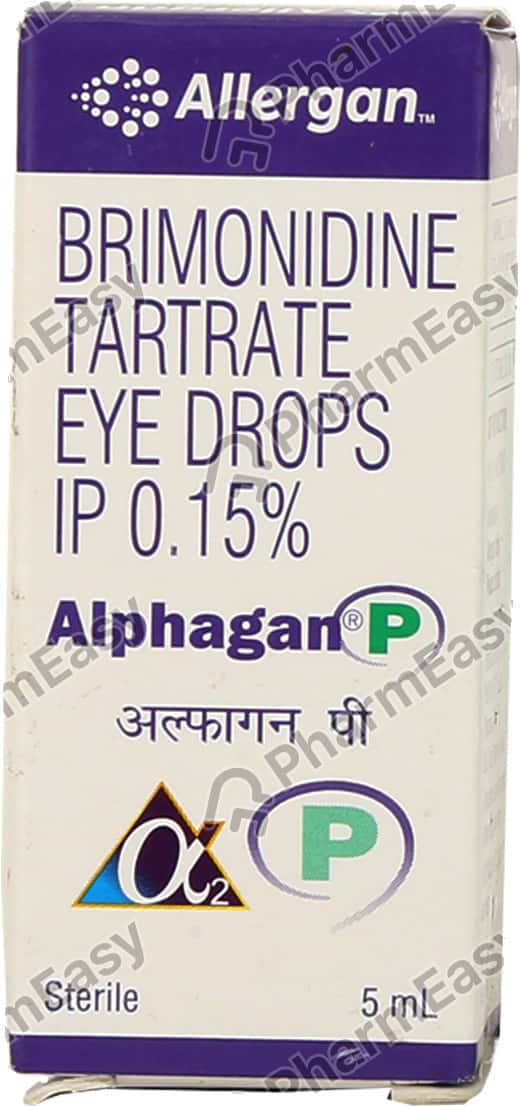 Alphagan P 0.15 %W/V Eye Drop (5): Uses, Side Effects, Price & Dosage ...