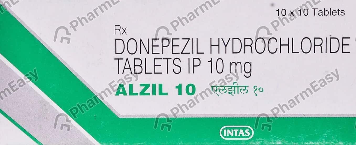 Alzil 10 MG Tablet (10): Uses, Side Effects, Price & Dosage | PharmEasy