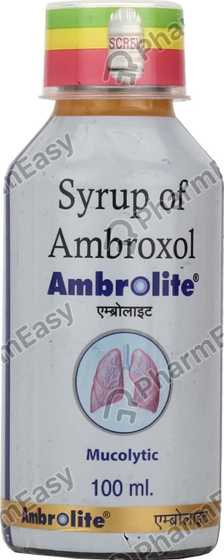 Ambrolite 30 MG Syrup (100): Uses, Side Effects, Price & Dosage | PharmEasy