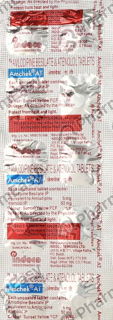 Amchek At Tablet: Uses, Side Effects, Price & Dosage | PharmEasy