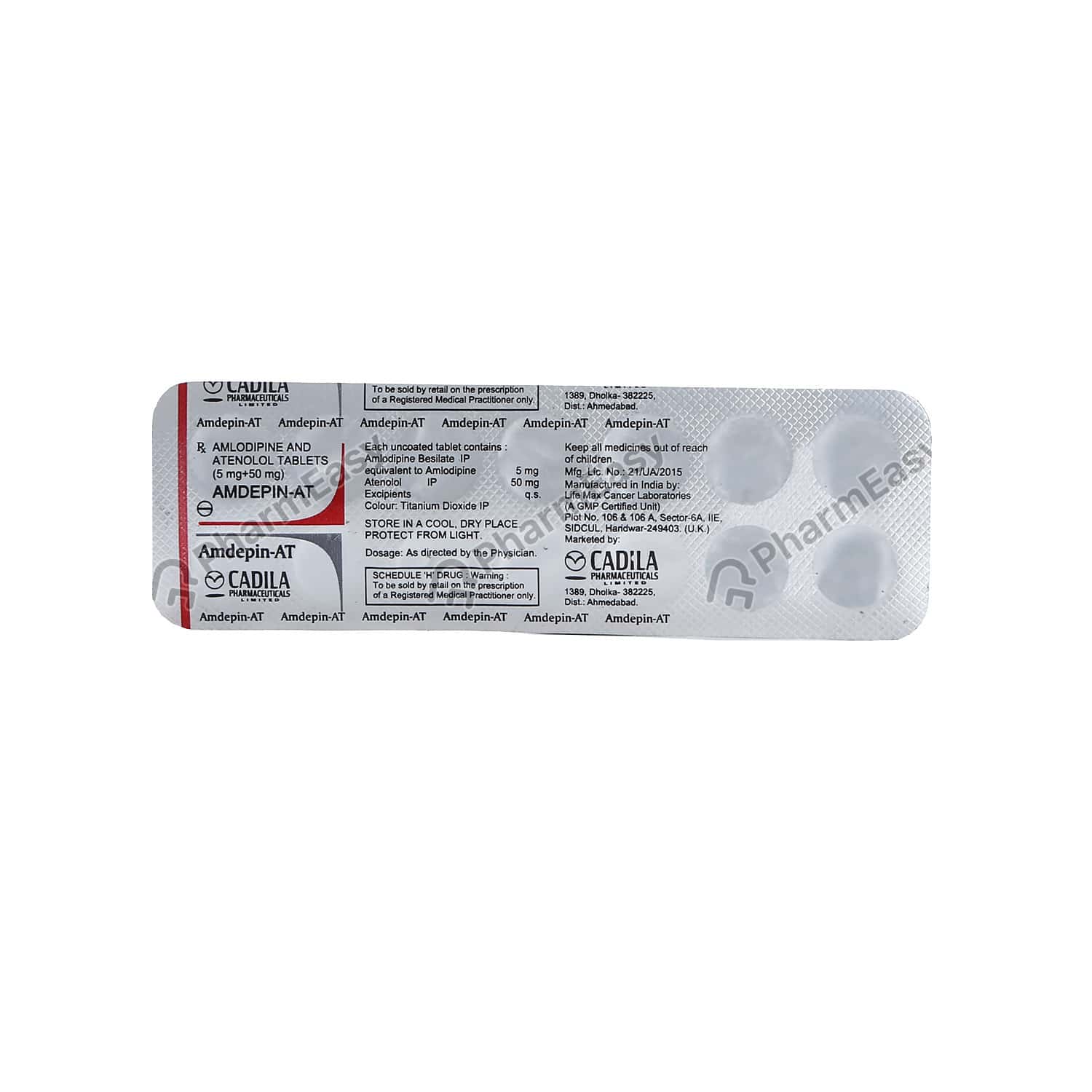 Buy Amdepin At Tablet Online at Flat 18% OFF* | PharmEasy