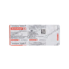 Amlokind 5 MG Tablet (10): Uses, Side Effects, Price & Dosage | PharmEasy