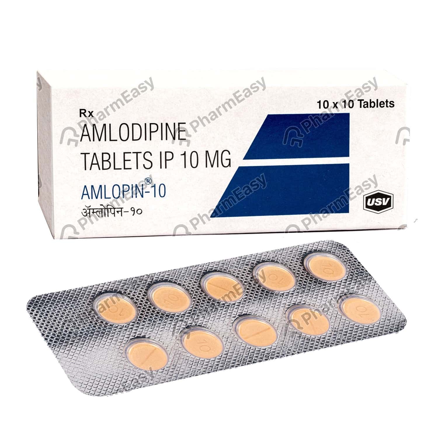 Amlopin 10 MG Tablet (10) - Uses, Side Effects, Dosage, Composition ...