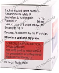 Amlopin At Strip Of 10 Tablets: Uses, Side Effects, Price & Dosage ...