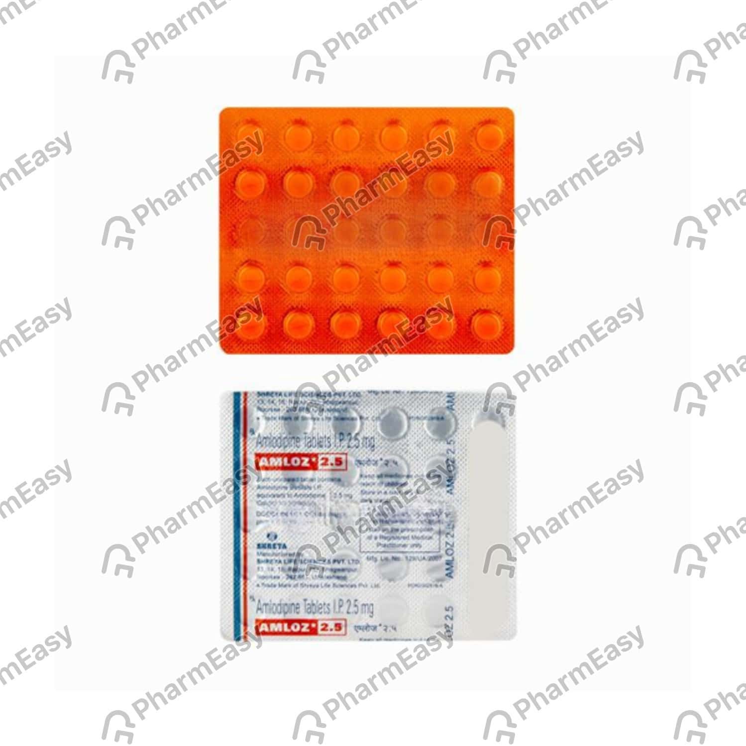 Amloz 2.5 MG Tablet (10): Uses, Side Effects, Price & Dosage | PharmEasy