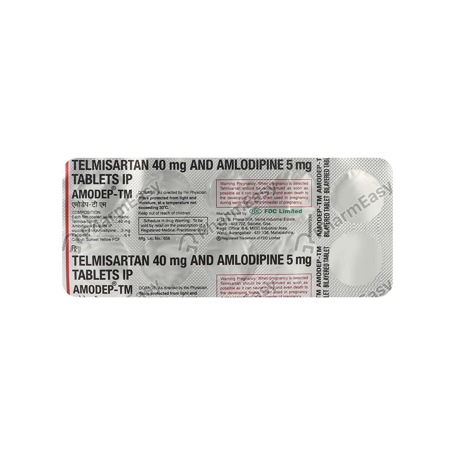 Buy Amodep Tm Tablet Online at Flat 18% OFF* | PharmEasy