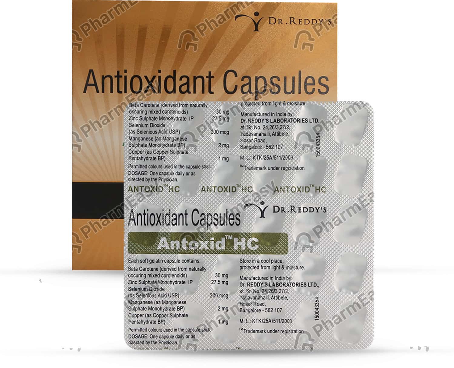 Antoxid Hc Capsule: Uses, Side Effects, Price, Dosage & Composition ...