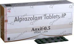 Anxit 0.5 MG Tablet (15): Uses, Side Effects, Price & Dosage | PharmEasy