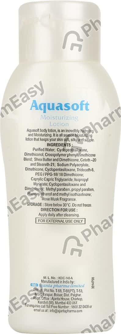 Buy AQUASOFT MOIST LOTION 100ML Online & Get Upto 60% OFF at PharmEasy