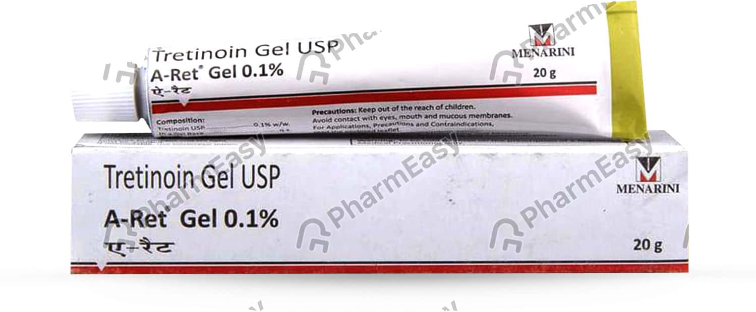 A Ret 0.1 %W/W Gel (20): Uses, Side Effects, Price & Dosage | PharmEasy