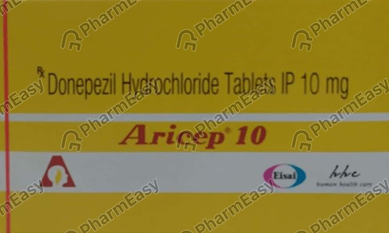 Aricep 10 MG Tablet (10): Uses, Side Effects, Price & Dosage | PharmEasy