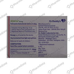 Buy Atarax 25 MG Tablet (10) Online at Flat 15% OFF | PharmEasy