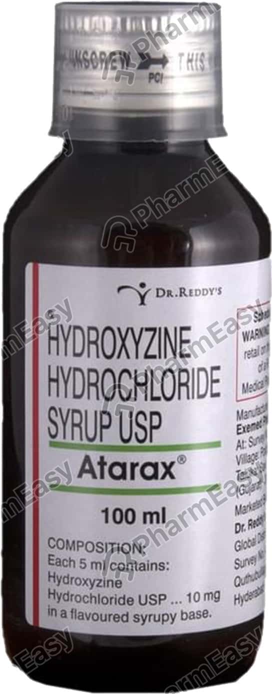 Atarax Syrup: Uses, Side Effects, Price, Dosage & More Info - PharmEasy