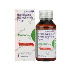 Atarax 10 MG/5ML Syrup (100) - Uses, Side Effects, Dosage, Composition ...