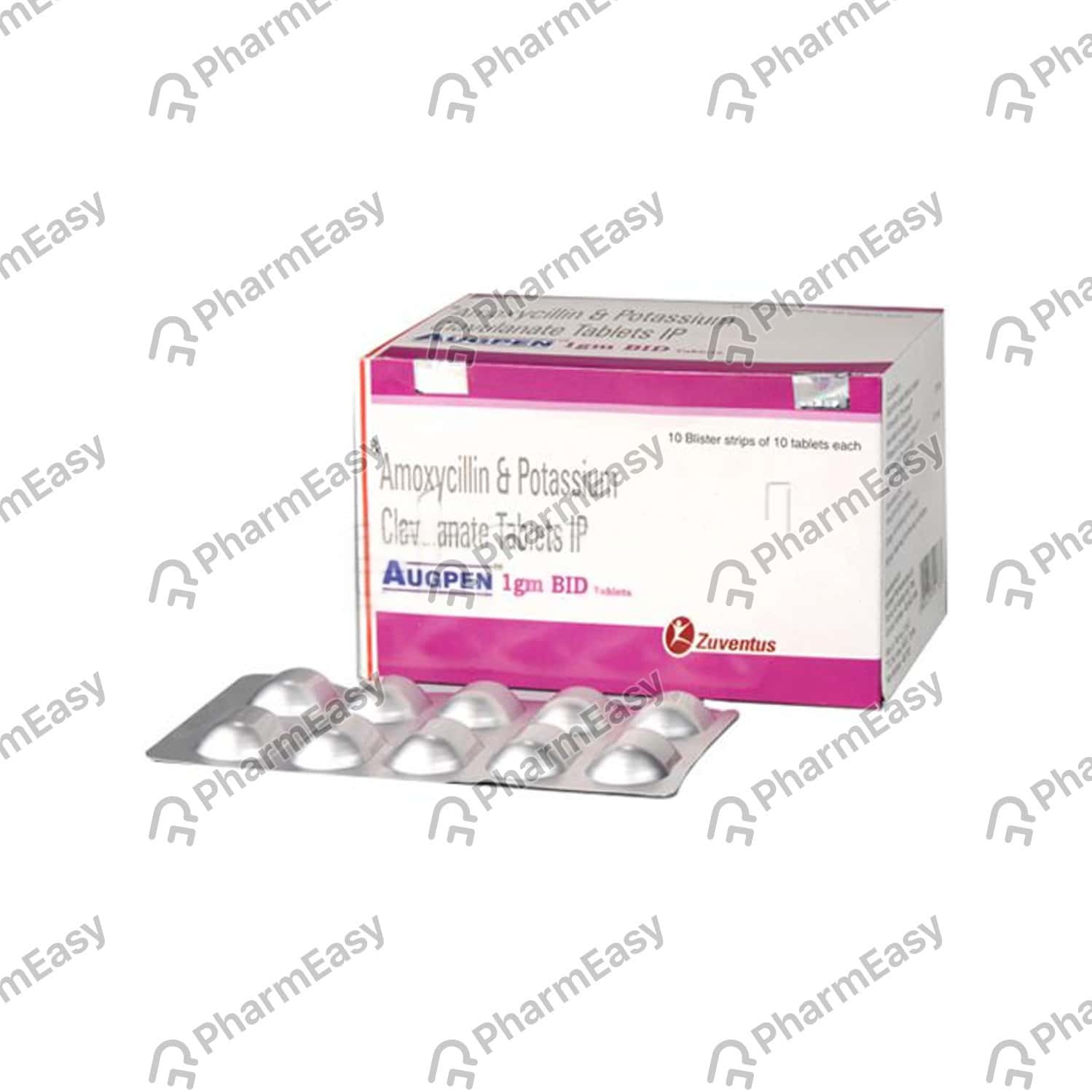 Augpen 1gm Bid Strip Of 6 Tablets: Uses, Side Effects, Price & Dosage ...