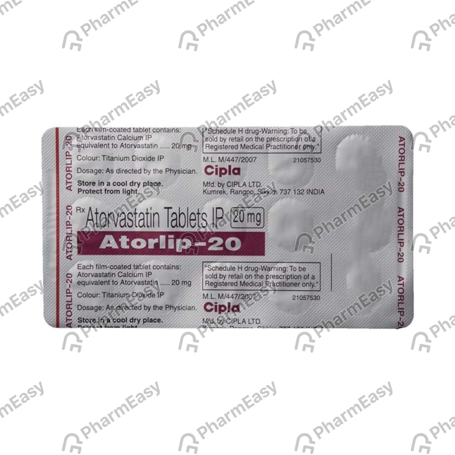 Atorlip 20 MG Tablet (10): Uses, Side Effects, Price & Dosage | PharmEasy