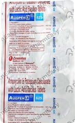Augpen Lb 625mg Strip Of 10 Tablets: Uses, Side Effects, Price & Dosage ...