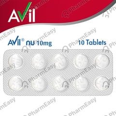 Avil NU 10mg Tablet: Uses, Side-effects, Price, Dosage & More Info ...