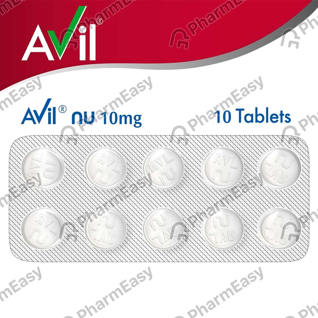 Avil Nu 10 MG Tablet (10) - Uses, Side Effects, Dosage, Composition ...