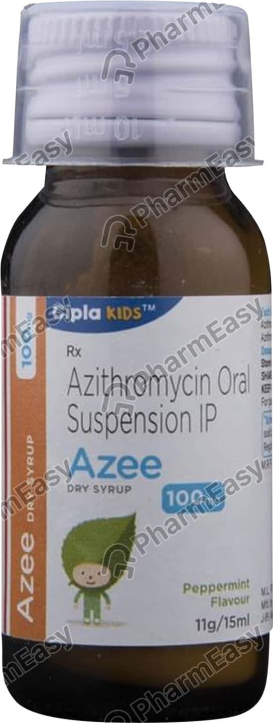 Azee 100 MG/5ML Dry Syrup (15): Uses, Side Effects, Price & Dosage ...