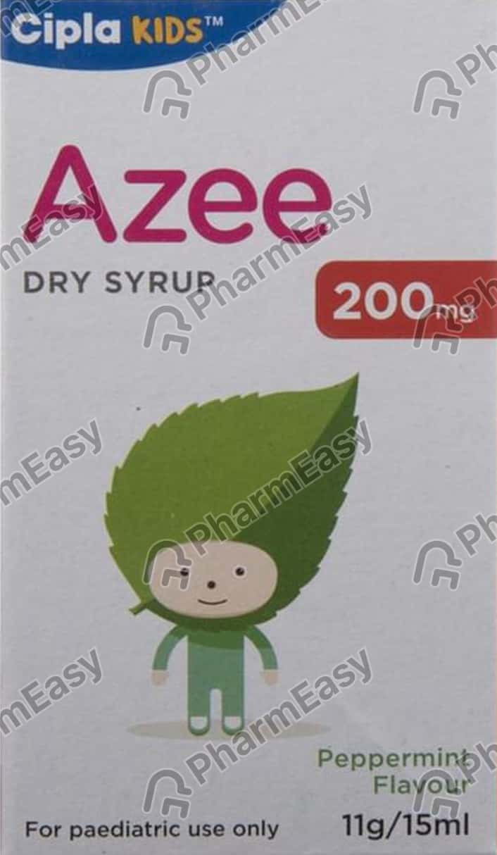Azee 200 MG Dry Syrup (15): Uses, Side Effects, Price & Dosage | PharmEasy